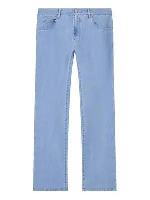 Giorgio Armani Five-pocket Regular-fit Trousers - Blue