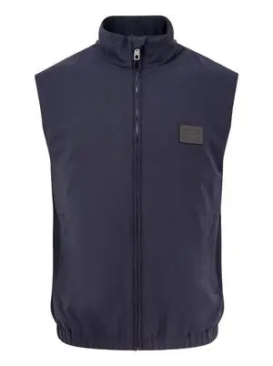Dolce & Gabbana Wool-blend Sleeveless Jacket - Blue