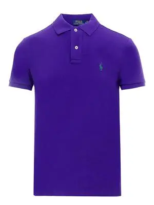 POLO RALPH LAUREN Cotton Polo Shirt With Embroidered Logo