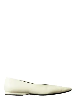 Loulou De Saison Barsi Leather Ballet Flats - Cream