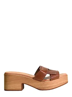 Cordani Marley-2 Wood-bottom Heels - Brown