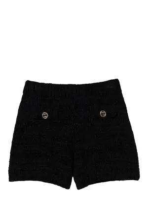TWINSET Button-detail Shorts - Black