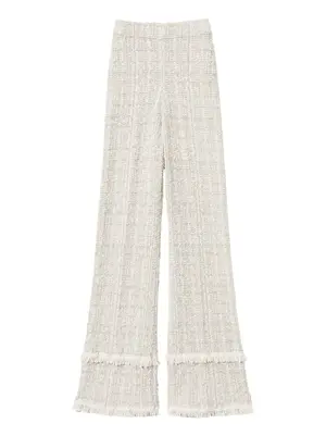 TWINSET TWINSET Bouclé Lurex Trousers