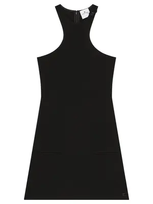 COURREGES Scuba Mini Dress - Black
