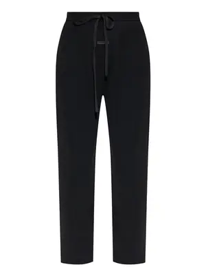 Fear Of God Waffle-knit Trousers - Black