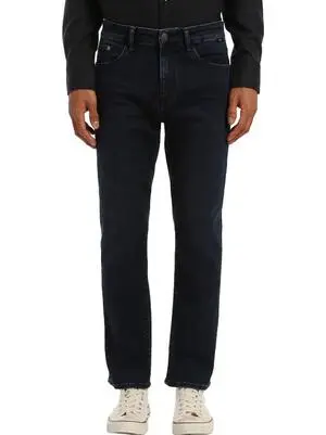 MAVI Marcus Slim Straight Leg Jeans - Midnight Sky Supermove