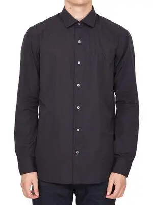 SALVATORE PICCOLO Cotton Shirt - Black