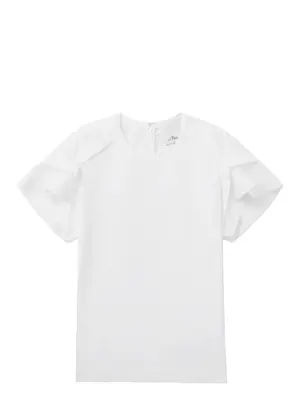 3.1 Phillip Lim Draped-detail T-shirt - White