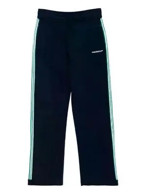 Casablanca Embroidered Logo Pants - Blue