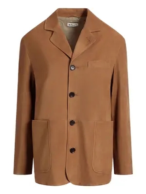 Bally Suede Blazer - Brown