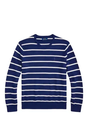 Ralph Lauren Striped Sweater - Blue