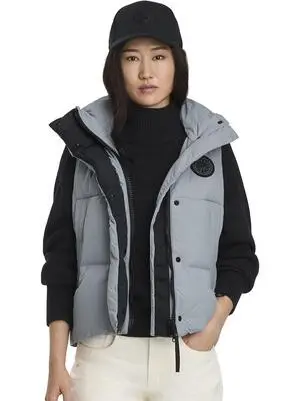 Canada Goose Junction Puffer Vest With D-ring Detail - Light Ozone Blue