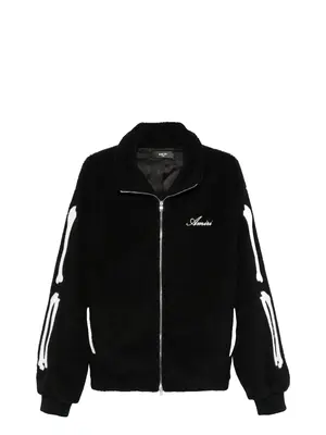 Amiri Bones Fleece Jacket - Black