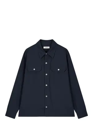STUDIO TOMBOY Two-pocket Shirt - Blue