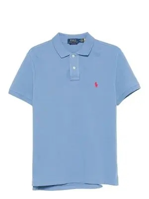 Polo Ralph Lauren Polo Pony-embroidered Polo Shirt Blue