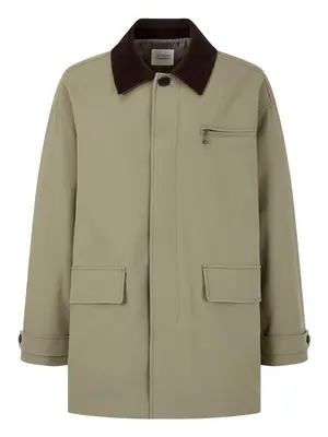 STUDIO TOMBOY Single-breasted Overcoat - Green