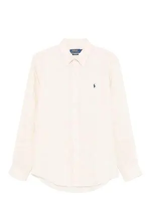 Polo Ralph Lauren Polo Pony-embroidered Shirt - Neutrals