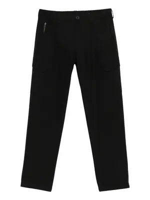 Herno Cargo Tapered Trousers - Black