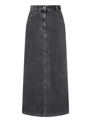STUDIO TOMBOY Corduroy Maxi Skirt - Grey