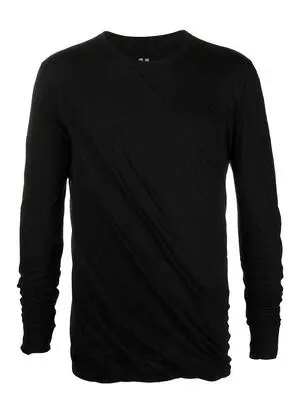 Rick Owens Double Long Sleeve T-shirt - Black