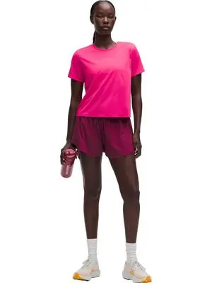 Lululemon Shake It Out High-Rise Running Short Raspberry Rave