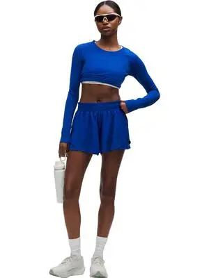 Lululemon Shake It Out High-Rise Running Short Riverside