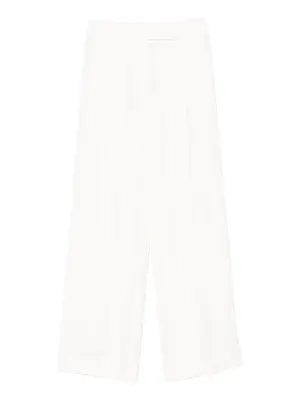 Peserico Pleated Trousers - White