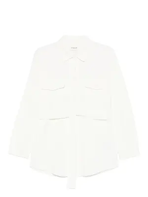P.a.r.o.s.h Knitted Shirt - White