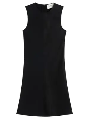 Ami Sleeveless Mini Dress - Black