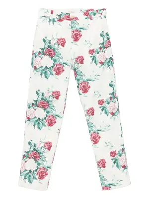 FURSAC FURSAC Floral-Print Trousers