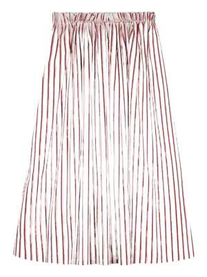 PORTS 1961 Ports 1961 Striped Midi Skirt