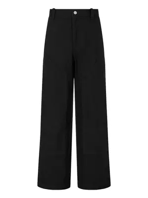 STUDIO TOMBOY Wide-leg Trousers - Black