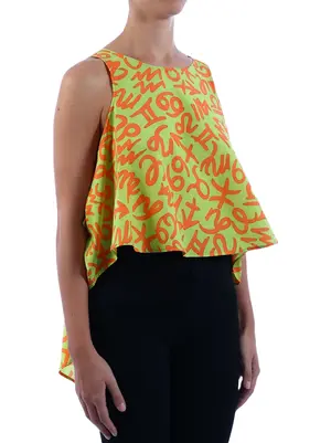 JEREMY SCOTT Jeremy Scott Asymmetric Top