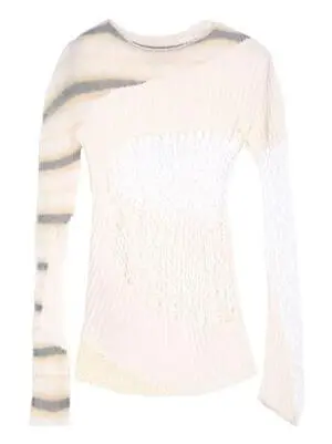 Marni Sweater In Mohair And Wool Blend - Off White