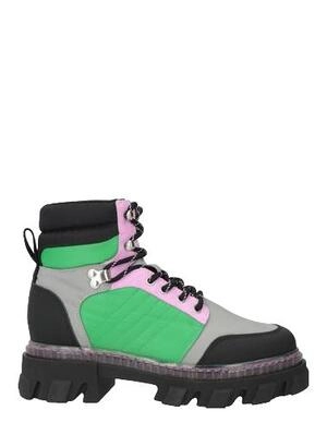 GANNI Ankle Hiking Boots - Light Grey
