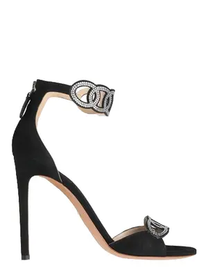 Giambattista Valli Leather Sandals - Black