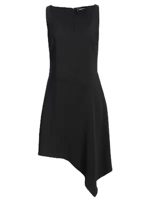 Dsquared2 Mini Asymmetric Dress Black