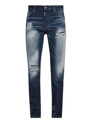Dsquared2 Jeans In Cotton And Elastane - Blue