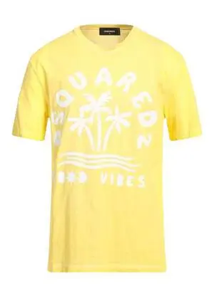 Dsquared2 T-shirt Size Cotton - Yellow