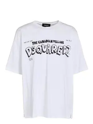 Dsquared2 T-shirt Size Cotton - White
