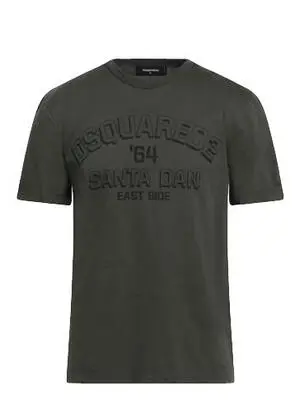 Dsquared2 T-shirt Military Size Cotton - Green