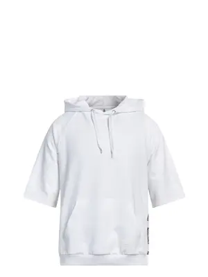 Moschino Hooded Short Sleeve Sweatshirt - White