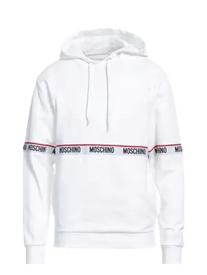 Moschino Cotton-blend French Terry Sweatshirt - White