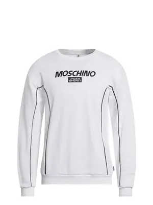 Moschino Sweatshirt In French Terry - White
