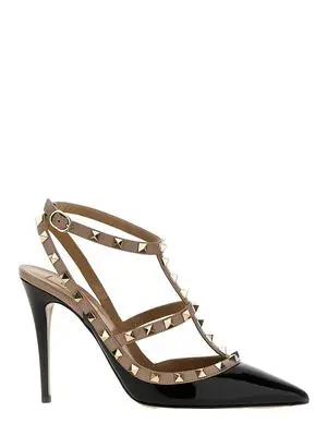 Valentino Garavani Rockstud Nappa Pumps Black