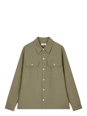 STUDIO TOMBOY Two-pocket Shirt - Green