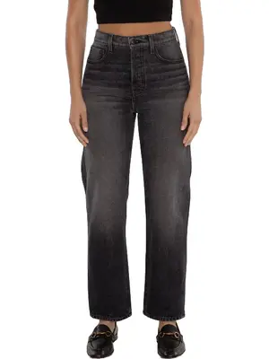 RUDES DENIM The Tracy Straight Jean Driftwood