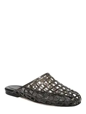 Vince Barcelona Jelly Cage Mule - Black