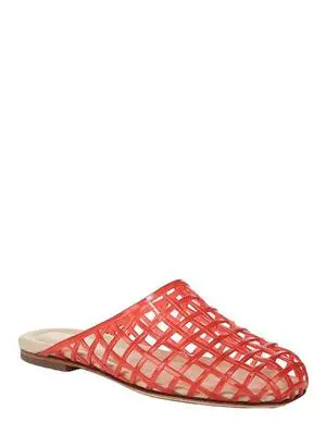 Vince Barcelona Jelly Cage Mule Red