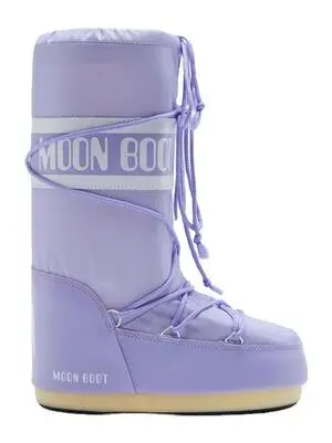 Moon Boot Icon Nylon Boots Lilac